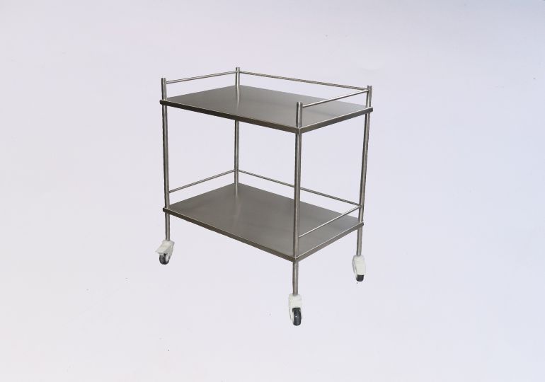 Instrument Trolley – Mobile Medical Utility Cart