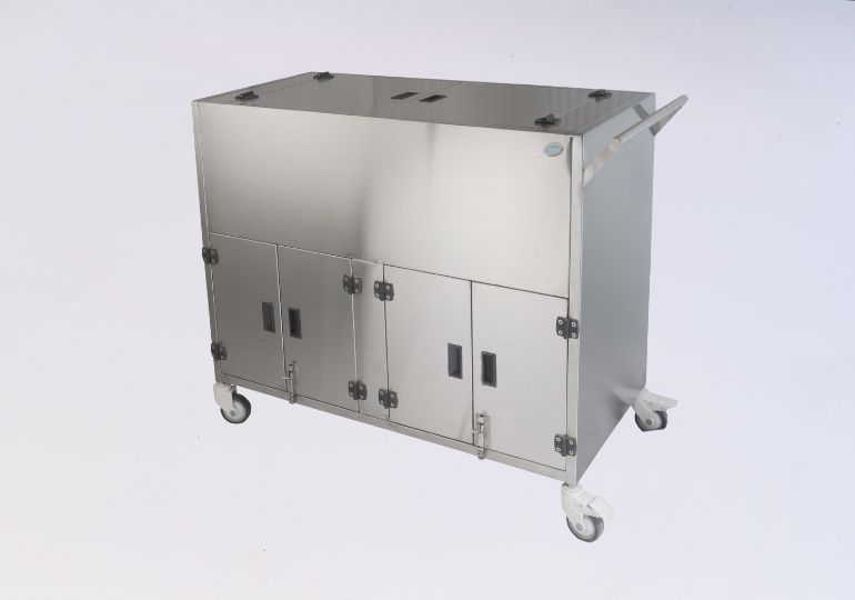 Soil Instrument Trolley – Strong & Mobile